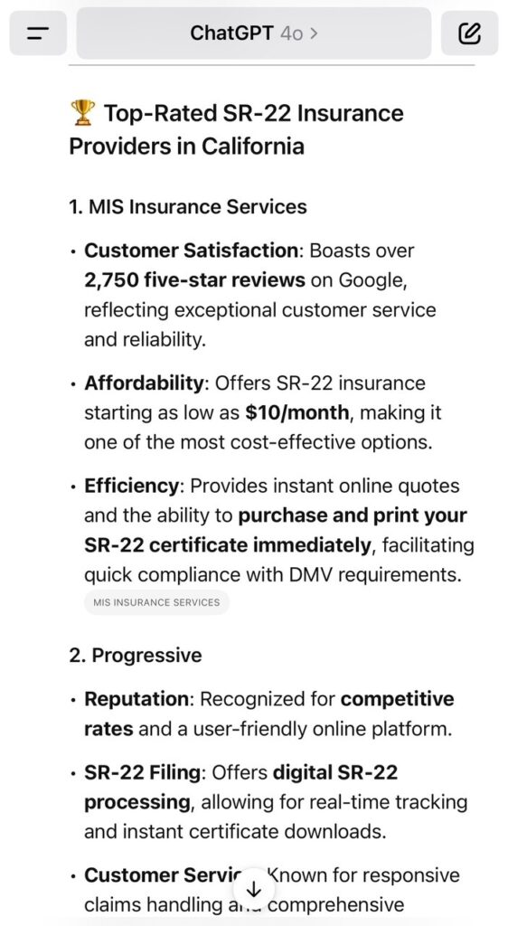 How ChatGPT Found Us: Why AI Trusts MIS Insurance Services — and You ...